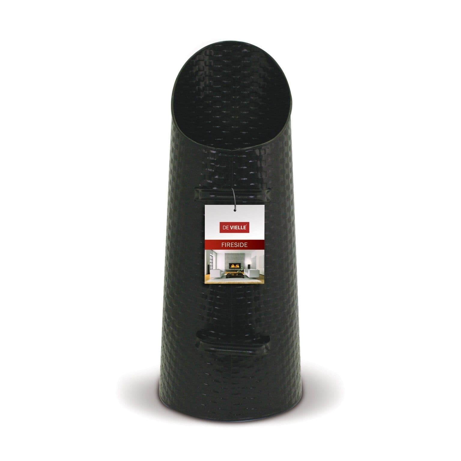 Basket weave hod black