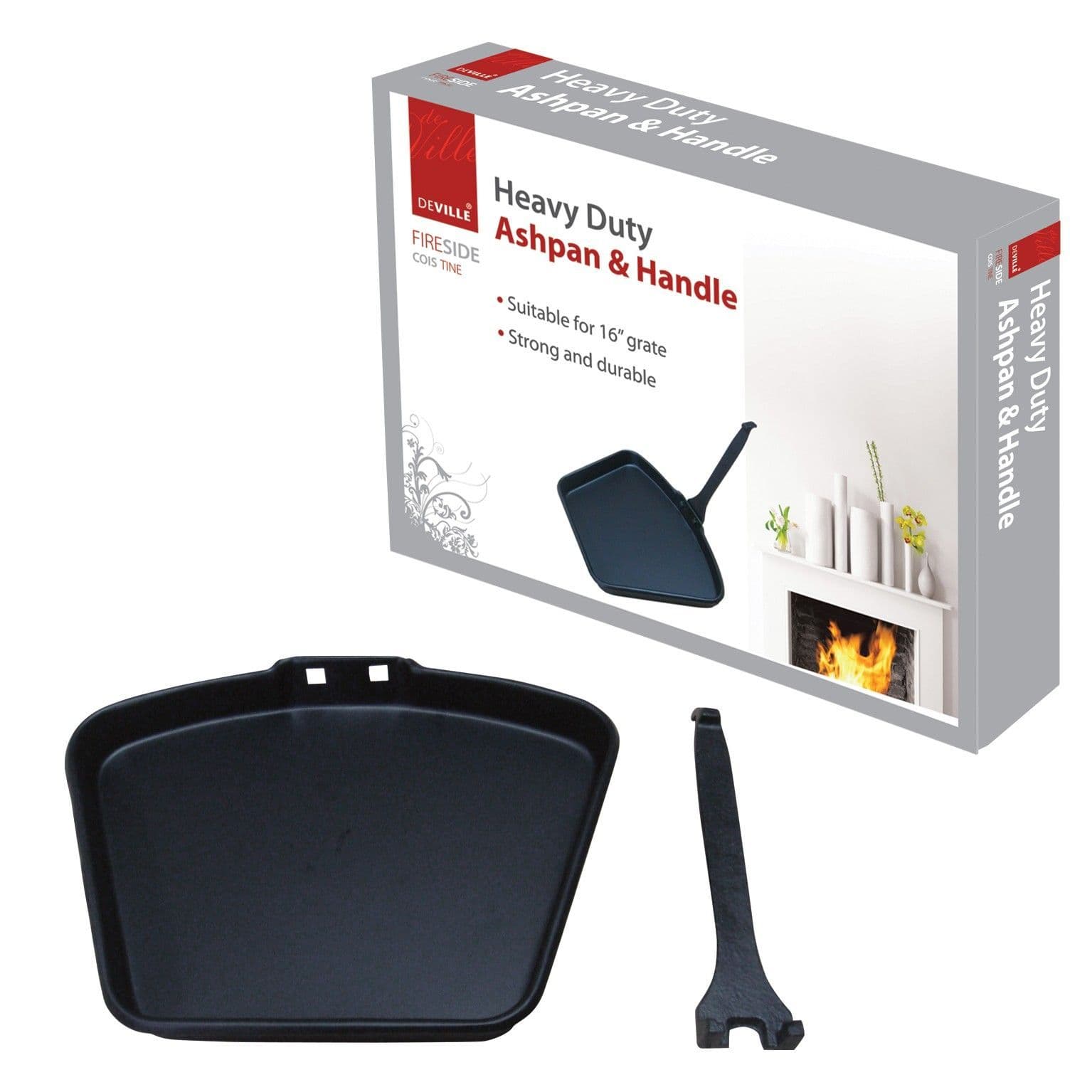 Heavy Duty Ashpan and Tool